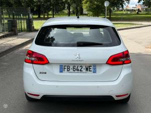 White Peugeot 308 2018 in Taurage, with an engine capacity of 1.50 L and mileage of 270 thousand km for 4500 €, photo 6 on AUTOMOTO.COM.LV