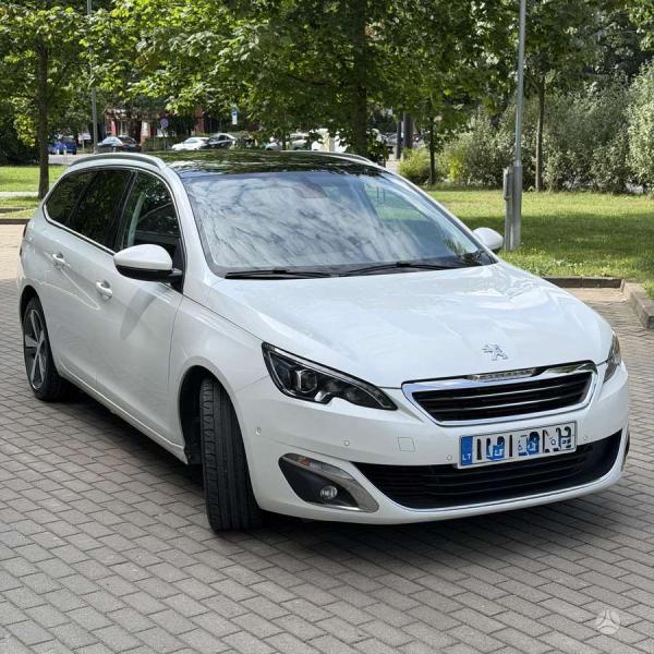 Balts Peugeot 308 2018 Viļņa, ar dzinēja tilpumu 2.00 L un nobraukumu 260 tūkst. km par 5450 €, foto 2 vietnē AUTOMOTO.COM.LV