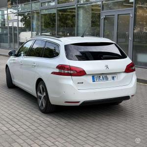 Balts Peugeot 308 2018 Viļņa, ar dzinēja tilpumu 2.00 L un nobraukumu 260 tūkst. km par 5450 €, foto 5 vietnē AUTOMOTO.COM.LV