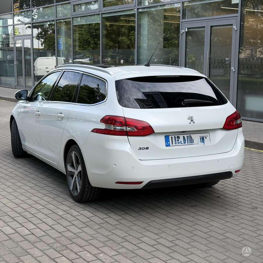 Balts Peugeot 308 2018 Viļņa, ar dzinēja tilpumu 2.00 L un nobraukumu 260 tūkst. km par 5450 €, foto 5 vietnē AUTOMOTO.COM.LV