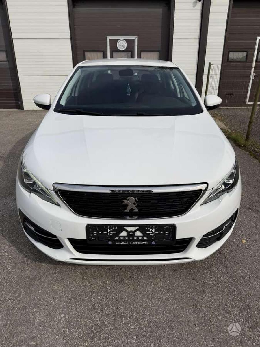 White Peugeot 308 2018 in Utena, with an engine capacity of 1.20 L and mileage of 171 thousand km for 5000 €, photo 10 on AUTOMOTO.COM.LV