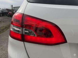 White Peugeot 308 2018 in Utena, with an engine capacity of 1.20 L and mileage of 171 thousand km for 5000 €, photo 19 on AUTOMOTO.COM.LV