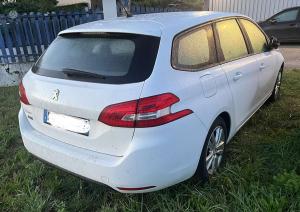 White Peugeot 308 2018 in Taurage, with an engine capacity of 1.50 L and mileage of 219 thousand km for 3400 €, photo 7 on AUTOMOTO.COM.LV