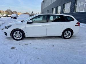 White Peugeot 308 2019 in Taurage, with an engine capacity of 1.50 L and mileage of 250 thousand km for 5900 €, photo 4 on AUTOMOTO.COM.LV