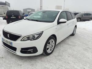 White Peugeot 308 2019 in Kaunas, with an engine capacity of 1.50 L and mileage of 266 thousand km for 6200 €, photo  on AUTOMOTO.COM.LV