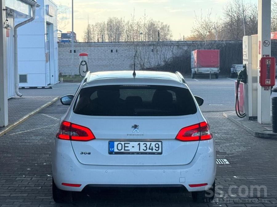 Белый Пежо 308 2019 в Рига, объемом двигателя 1.50 л и пробегом 0 тыс. км за 6999 €, фото 7 на AUTOMOTO.COM.LV