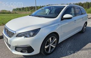 Balts Peugeot 308 2019 Rīga, ar dzinēja tilpumu 1.20 L un nobraukumu 143 tūkst. km par 7500 €, foto  vietnē AUTOMOTO.COM.LV
