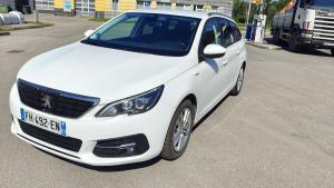 White Peugeot 308 2019 in Kaunas, with an engine capacity of 1.50 L and mileage of 266 thousand km for 5350 €, photo  on AUTOMOTO.COM.LV