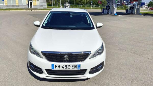 Balts Peugeot 308 2019 Kauņa, ar dzinēja tilpumu 1.50 L un nobraukumu 266 tūkst. km par 5350 €, foto 8 vietnē AUTOMOTO.COM.LV