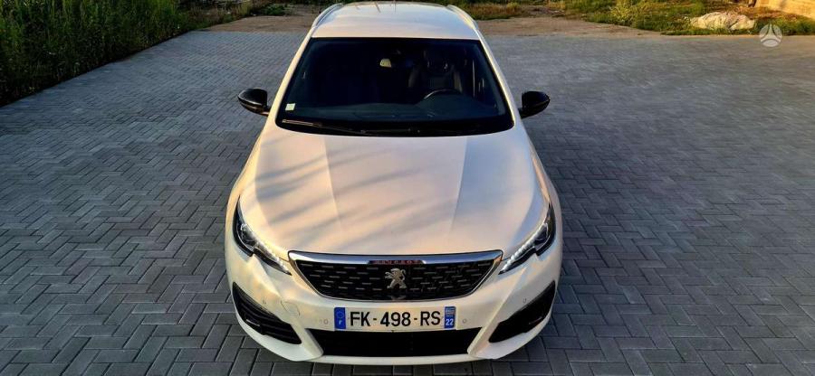 White Peugeot 308 2019 in Taurage, with an engine capacity of 1.50 L and mileage of 170 thousand km for 8250 €, photo 7 on AUTOMOTO.COM.LV
