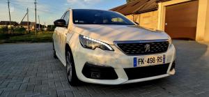 White Peugeot 308 2019 in Taurage, with an engine capacity of 1.50 L and mileage of 170 thousand km for 8250 €, photo 9 on AUTOMOTO.COM.LV