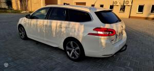 White Peugeot 308 2019 in Taurage, with an engine capacity of 1.50 L and mileage of 170 thousand km for 8250 €, photo 13 on AUTOMOTO.COM.LV