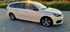 White Peugeot 308 2019 in Taurage, with an engine capacity of 1.50 L and mileage of 170 thousand km for 8250 €, photo 22 on AUTOMOTO.COM.LV