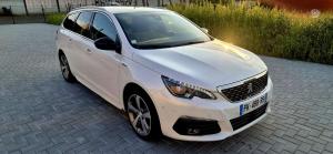 White Peugeot 308 2019 in Taurage, with an engine capacity of 1.50 L and mileage of 170 thousand km for 8250 €, photo 23 on AUTOMOTO.COM.LV