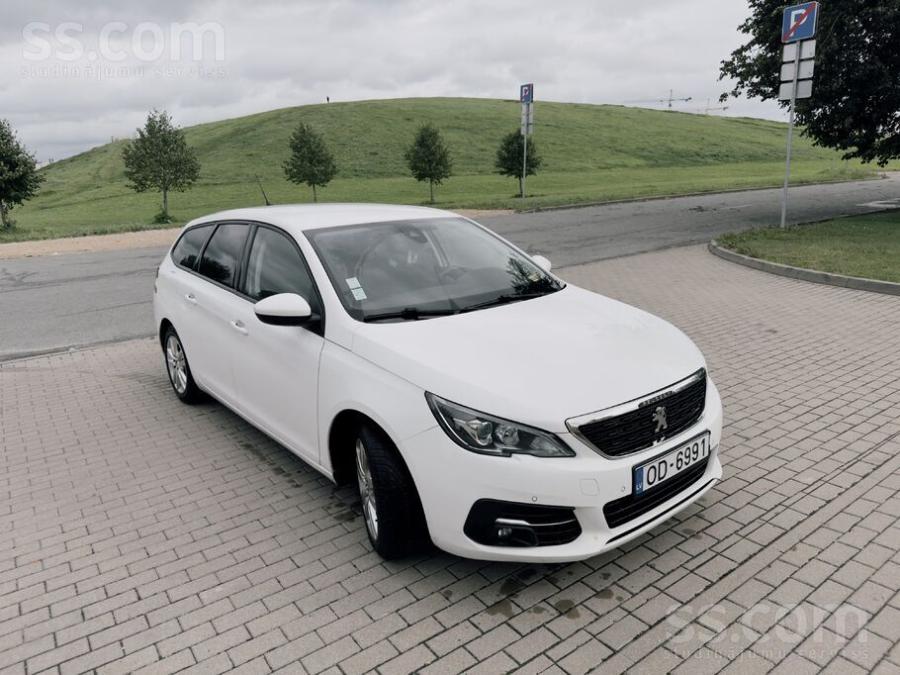 Balts Peugeot 308 2019 Rīga, ar dzinēja tilpumu 1.50 L un nobraukumu 204 tūkst. km par 5500 €, foto 4 vietnē AUTOMOTO.COM.LV