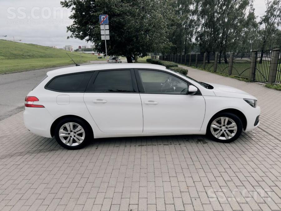 Balts Peugeot 308 2019 Rīga, ar dzinēja tilpumu 1.50 L un nobraukumu 204 tūkst. km par 5500 €, foto 5 vietnē AUTOMOTO.COM.LV