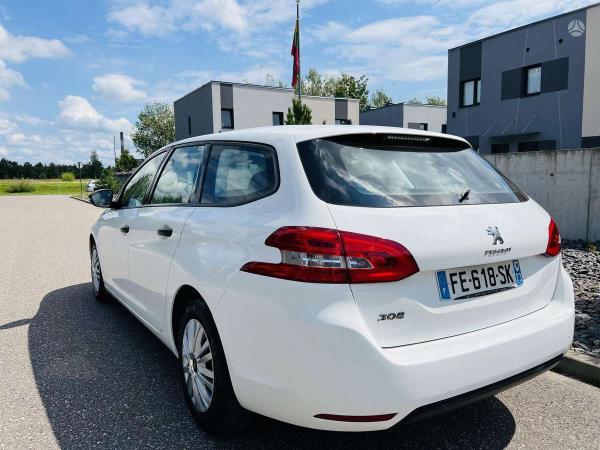 Balts Peugeot 308 2019 Kauņa, ar dzinēja tilpumu 1.50 L un nobraukumu 191 tūkst. km par 4750 €, foto 5 vietnē AUTOMOTO.COM.LV