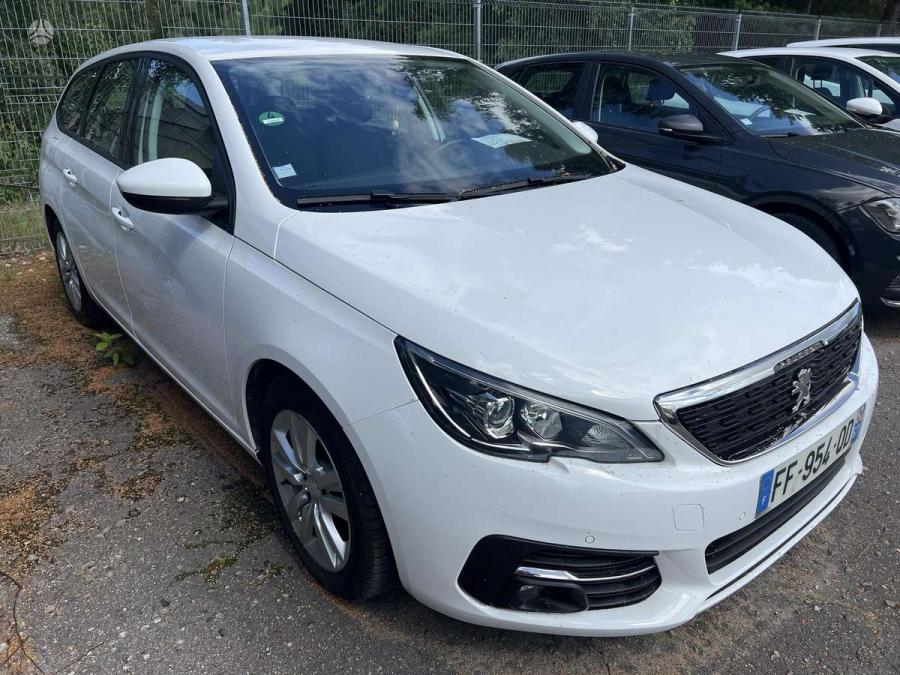 Balts Peugeot 308 2019 Tauragė, ar dzinēja tilpumu 1.50 L un nobraukumu 156 tūkst. km par 6400 €, foto 10 vietnē AUTOMOTO.COM.LV