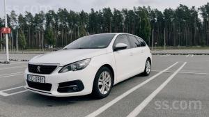 Balts Peugeot 308 2019 Rīga, ar dzinēja tilpumu 1.50 L un nobraukumu 205 tūkst. km par 5400 €, foto 3 vietnē AUTOMOTO.COM.LV