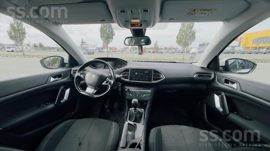 Balts Peugeot 308 2019 Rīga, ar dzinēja tilpumu 1.50 L un nobraukumu 205 tūkst. km par 5400 €, foto 6 vietnē AUTOMOTO.COM.LV