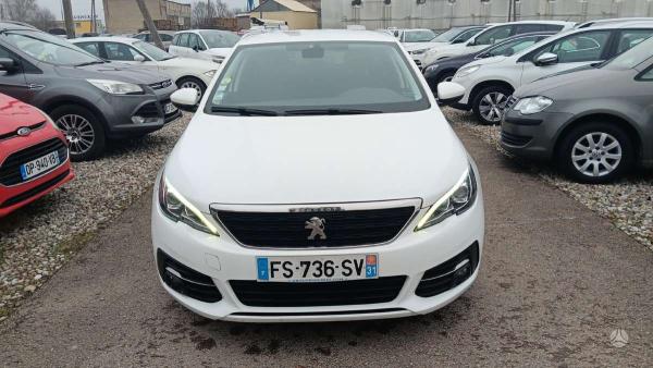 Balts Peugeot 308 2020 Tauragė, ar dzinēja tilpumu 1.50 L un nobraukumu 219 tūkst. km par 5700 €, foto 2 vietnē AUTOMOTO.COM.LV