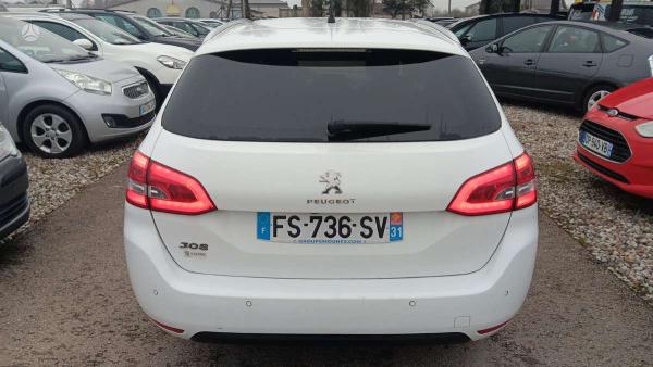 Balts Peugeot 308 2020 Tauragė, ar dzinēja tilpumu 1.50 L un nobraukumu 219 tūkst. km par 5700 €, foto 5 vietnē AUTOMOTO.COM.LV