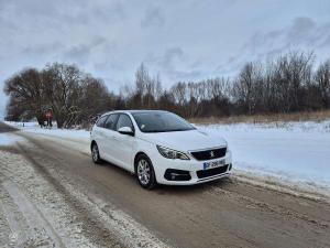 Balts Peugeot 308 2020 Šauļi, ar dzinēja tilpumu 1.50 L un nobraukumu 317 tūkst. km par 6599 €, foto 32 vietnē AUTOMOTO.COM.LV