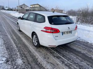 White Peugeot 308 2020 in Taurage, with an engine capacity of 1.50 L and mileage of 235 thousand km for 5200 €, photo 4 on AUTOMOTO.COM.LV