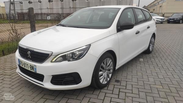 Balts Peugeot 308 2020 Tauragė, ar dzinēja tilpumu 1.50 L un nobraukumu 340 tūkst. km par 5599 €, foto 1 vietnē AUTOMOTO.COM.LV