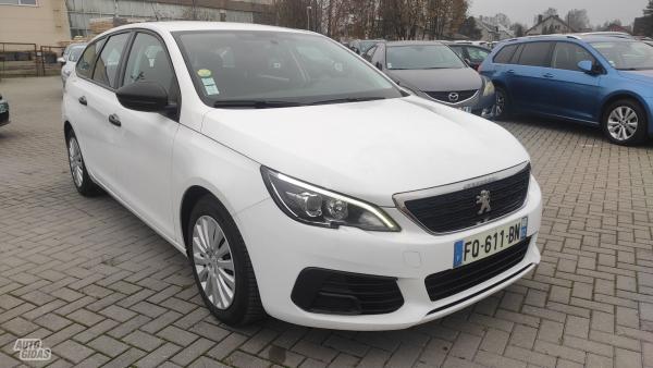Balts Peugeot 308 2020 Tauragė, ar dzinēja tilpumu 1.50 L un nobraukumu 340 tūkst. km par 5599 €, foto 3 vietnē AUTOMOTO.COM.LV