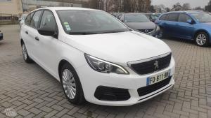White Peugeot 308 2020 in Taurage, with an engine capacity of 1.50 L and mileage of 340 thousand km for 5599 €, photo 3 on AUTOMOTO.COM.LV
