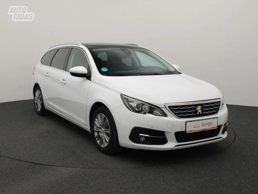 White Peugeot 308 2020 in Vilnius, with an engine capacity of 1.20 L and mileage of 165 thousand km for 8699 €, photo 11 on AUTOMOTO.COM.LV