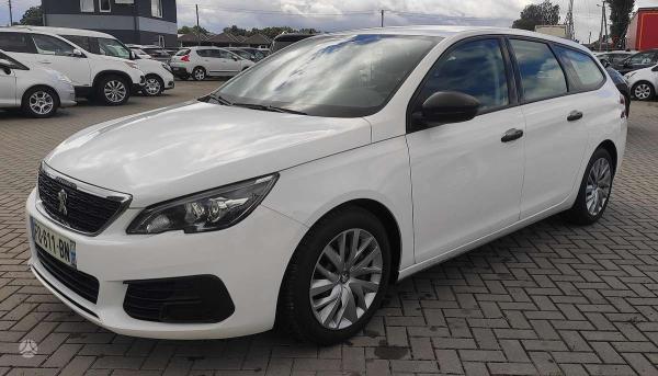 Balts Peugeot 308 2020 Tauragė, ar dzinēja tilpumu 1.50 L un nobraukumu 344 tūkst. km par 4700 €, foto 1 vietnē AUTOMOTO.COM.LV