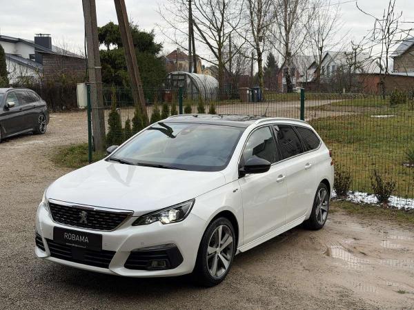 White Peugeot 308 2021 in Siauliai, with an engine capacity of 1.50 L and mileage of 119 thousand km for 12947 €, photo 7 on AUTOMOTO.COM.LV