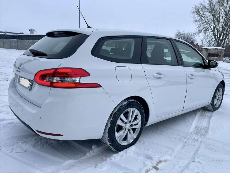 Balts Peugeot 308 2021 Tauragė, ar dzinēja tilpumu 1.50 L un nobraukumu 170 tūkst. km par 6200 €, foto 6 vietnē AUTOMOTO.COM.LV