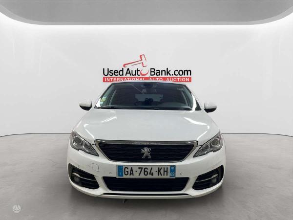 White Peugeot 308 2021 in Marijampole, with an engine capacity of 1.50 L and mileage of 140 thousand km for 8168 €, photo 2 on AUTOMOTO.COM.LV
