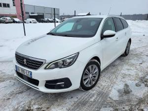 Balts Peugeot 308 2021 Tauragė, ar dzinēja tilpumu 1.50 L un nobraukumu 266 tūkst. km par 6900 €, foto  vietnē AUTOMOTO.COM.LV