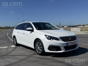 White Peugeot 308 2021 in Liepaja, with an engine capacity of 1.50 L and mileage of 226 thousand km for 6900 €, photo 4 on AUTOMOTO.COM.LV