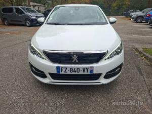 White Peugeot 308 2021 in Tallinn, with an engine capacity of 1.50 L and mileage of 126 thousand km for 8990 €, photo 4 on AUTOMOTO.COM.LV