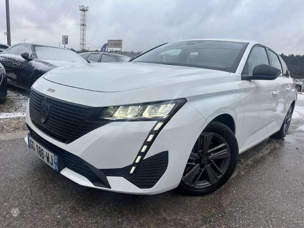 Balts Peugeot 308 2022 Viļņa, ar dzinēja tilpumu 1.50 L un nobraukumu 174 tūkst. km par 11494 €, foto 1 vietnē AUTOMOTO.COM.LV
