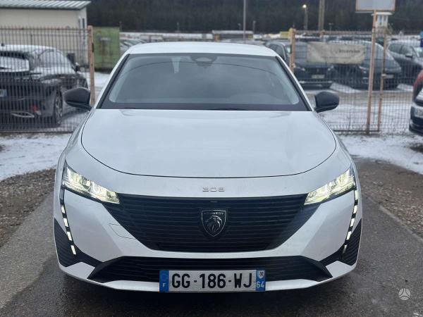 Balts Peugeot 308 2022 Viļņa, ar dzinēja tilpumu 1.50 L un nobraukumu 174 tūkst. km par 11494 €, foto 2 vietnē AUTOMOTO.COM.LV
