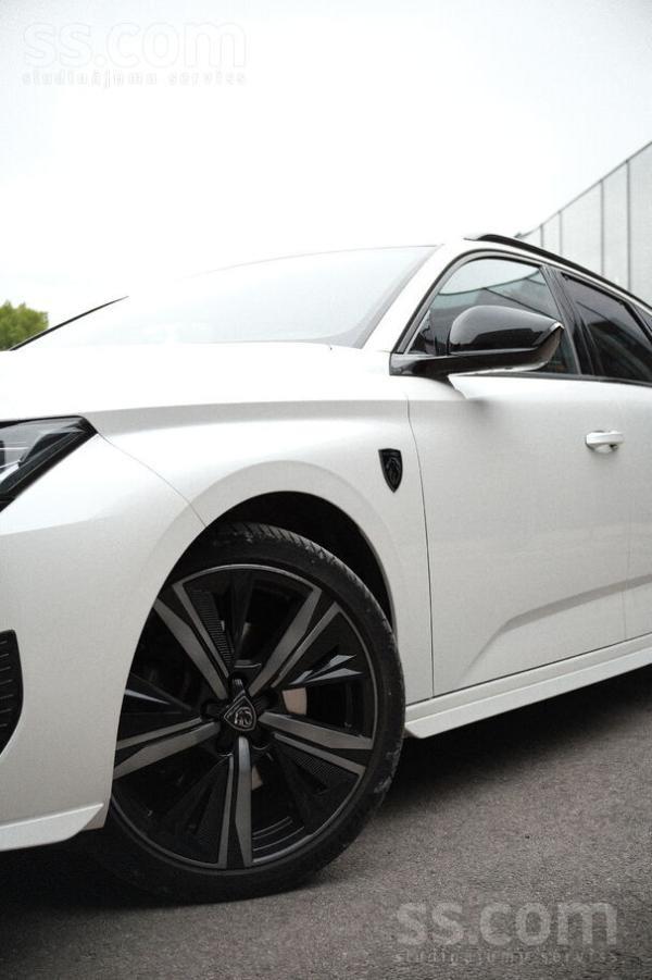 White Peugeot 308 2022 in Riga, with an engine capacity of 1.50 L and mileage of 51 thousand km for 23990 €, photo 9 on AUTOMOTO.COM.LV