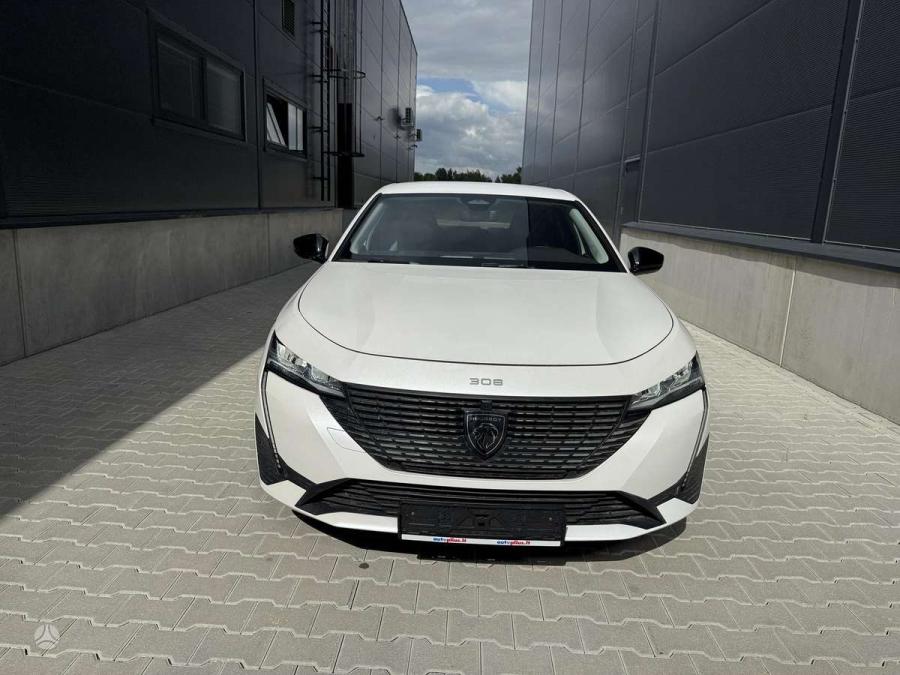 Balts Peugeot 308 2022 Šauļi, ar dzinēja tilpumu 1.50 L un nobraukumu 200 tūkst. km par 11950 €, foto 3 vietnē AUTOMOTO.COM.LV