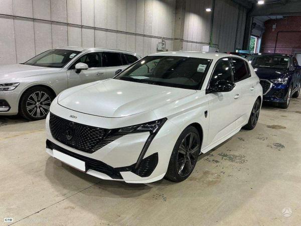 White Peugeot 308 2022 in Vilnius, with an engine capacity of 1.50 L and mileage of 140 thousand km for 15720 €, photo 1 on AUTOMOTO.COM.LV