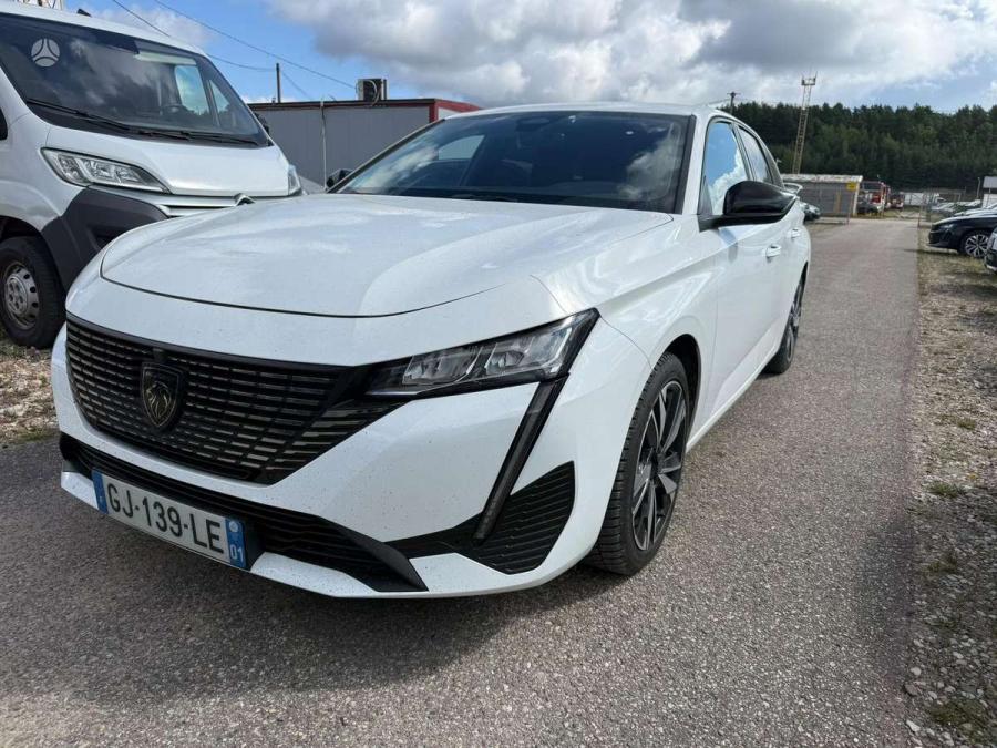 Balts Peugeot 308 2022 Viļņa, ar dzinēja tilpumu 1.50 L un nobraukumu 170 tūkst. km par 10750 €, foto 1 vietnē AUTOMOTO.COM.LV