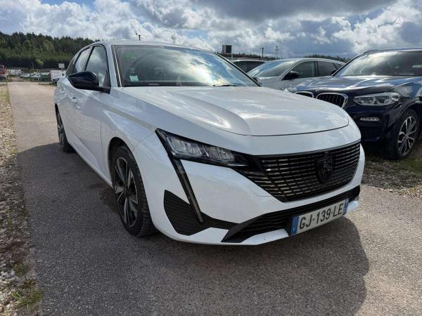 Balts Peugeot 308 2022 Viļņa, ar dzinēja tilpumu 1.50 L un nobraukumu 170 tūkst. km par 10750 €, foto 4 vietnē AUTOMOTO.COM.LV