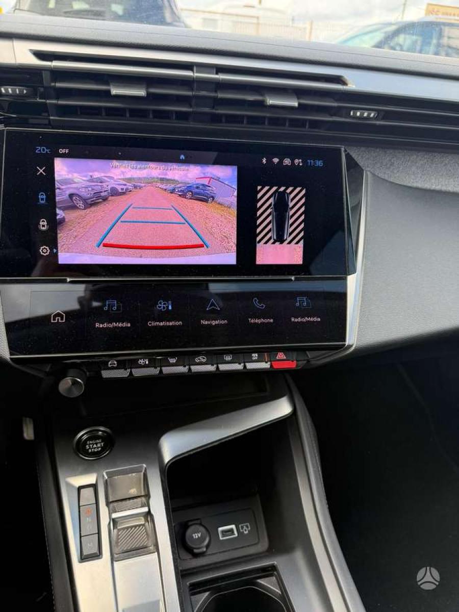 Balts Peugeot 308 2022 Viļņa, ar dzinēja tilpumu 1.50 L un nobraukumu 170 tūkst. km par 10750 €, foto 10 vietnē AUTOMOTO.COM.LV