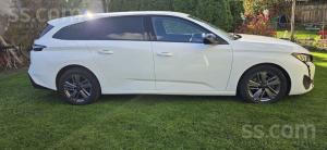 White Peugeot 308 2022 in Jelgava, with an engine capacity of 1.50 L and mileage of 255 thousand km for 11800 €, photo 3 on AUTOMOTO.COM.LV