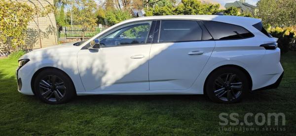 White Peugeot 308 2022 in Jelgava, with an engine capacity of 1.50 L and mileage of 255 thousand km for 11800 €, photo 7 on AUTOMOTO.COM.LV