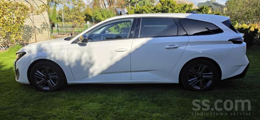 White Peugeot 308 2022 in Jelgava, with an engine capacity of 1.50 L and mileage of 255 thousand km for 11800 €, photo 7 on AUTOMOTO.COM.LV